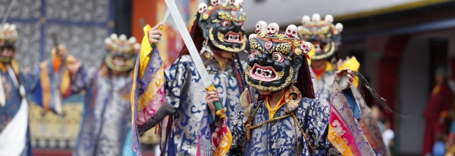 The Land of Vibrant Spiritual Festivals Amidst the Himalayas - Serene ...